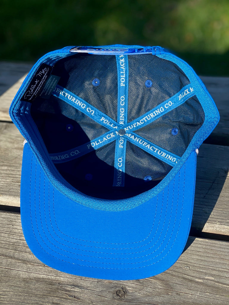 BLUE WHALE UNSTRUCTURED HAT – Pollack Mfg.