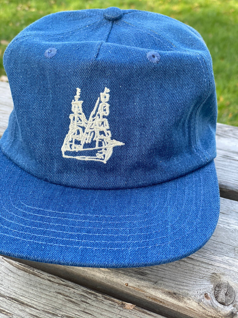 DENIM BLUE UNSTRUCTURED HAT – Pollack Mfg.