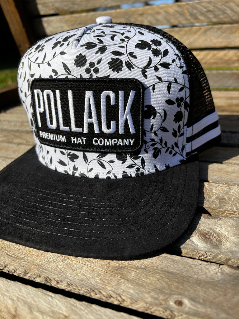 Black and White Pollack Hat Co – Pollack Mfg.